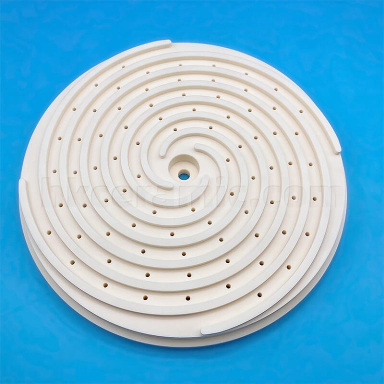 Round alumina ceramic heating plate – Haikun New Material Co., Ltd.
