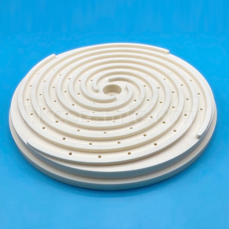 Round alumina ceramic heating plate – Haikun New Material Co., Ltd.