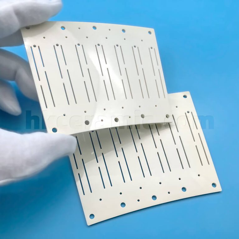 Fan-shaped Perforated Alumina Ceramic Plate – Haikun New Material Co., Ltd.
